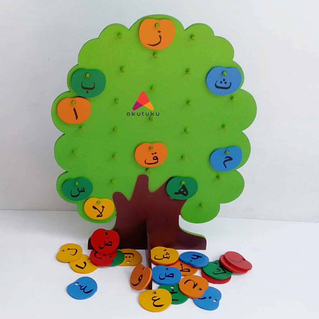 Jual Pohon Hijaiyah Mainan Edukasi Anak | Shopee Indonesia