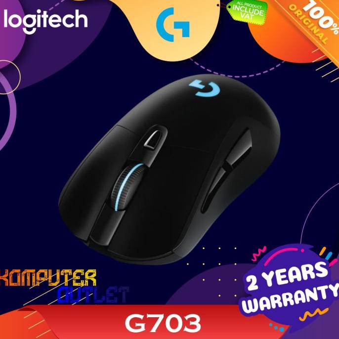 Jual LOGITECH G703 LIGHTSPEED WIRELESS GAMING MOUSE - MOUSE GAMING G 703 DFVF54535 | Shopee ...
