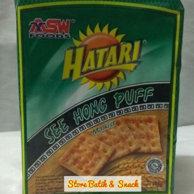 Jual Store snack Hatari Malkist See Hong Puff kemasan 260 gram/malkist ...