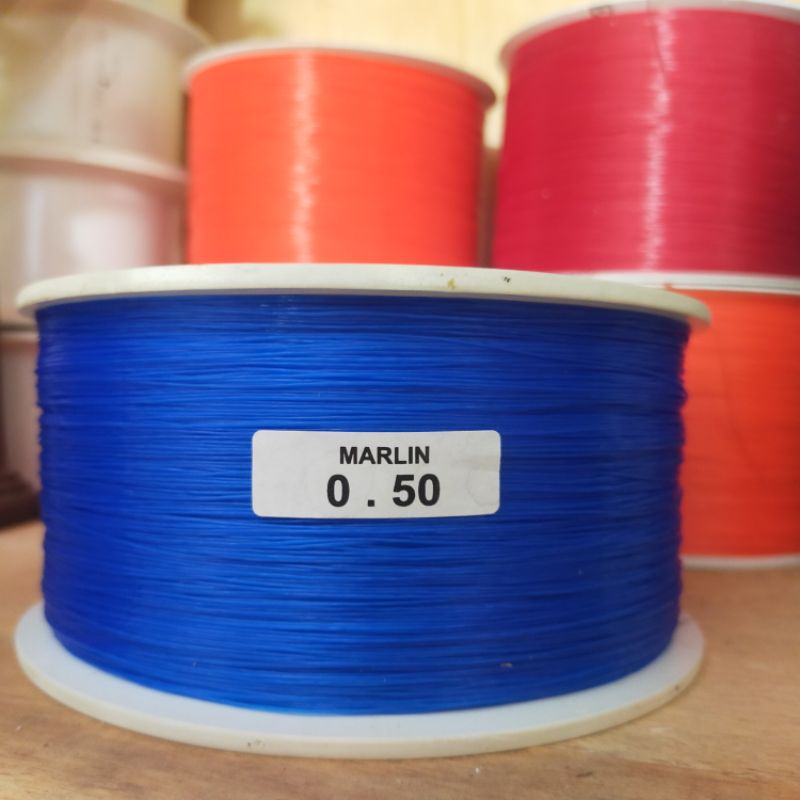 Jual Bladu Layangan Tebal + Benang Kenur Marlin 0.50 panjang 4000 yard ...