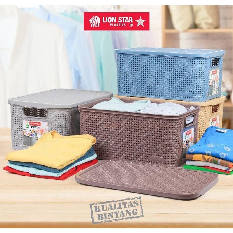 Jual LION STAR REVO CA_12 STORAGE BOX LION STAR/KOTAK PENYIMPANAN+TUTUP ...