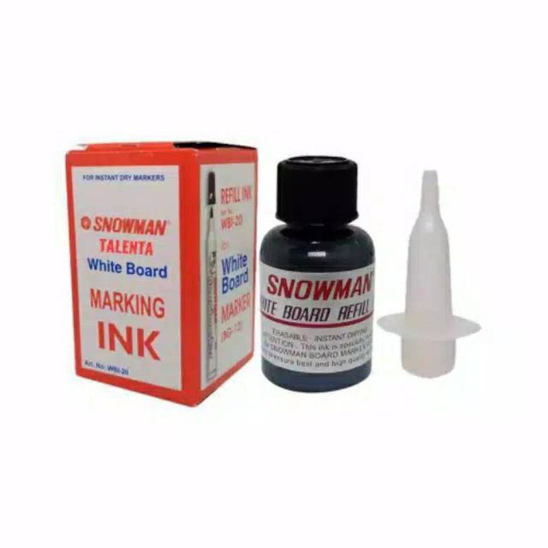Jual Refill Ink/Isi Ulang Snowman White Board Marking | Shopee Indonesia