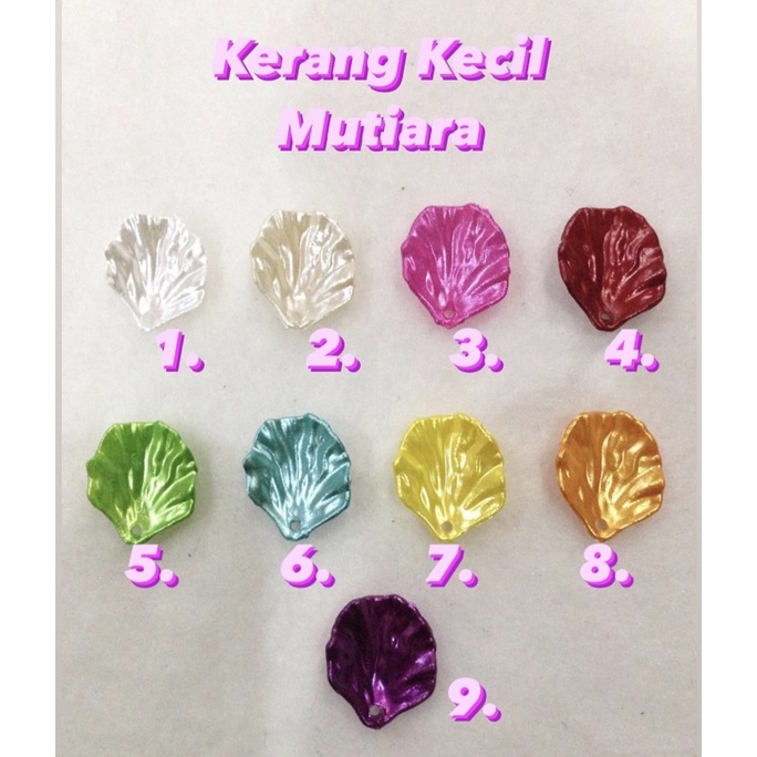 Jual Kerang Kecil Mutiara 17x19mm | Shopee Indonesia