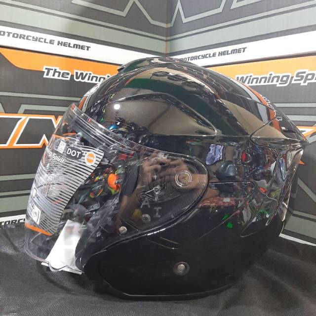 Jual HELM INK DYNAMIC SOLID BLACK / INK DYNAMIC HITAM | Shopee Indonesia