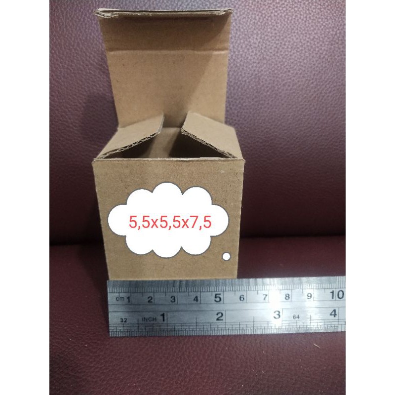 Jual kardus packing DIE CUT 5,5x5,5x7,5 | Shopee Indonesia