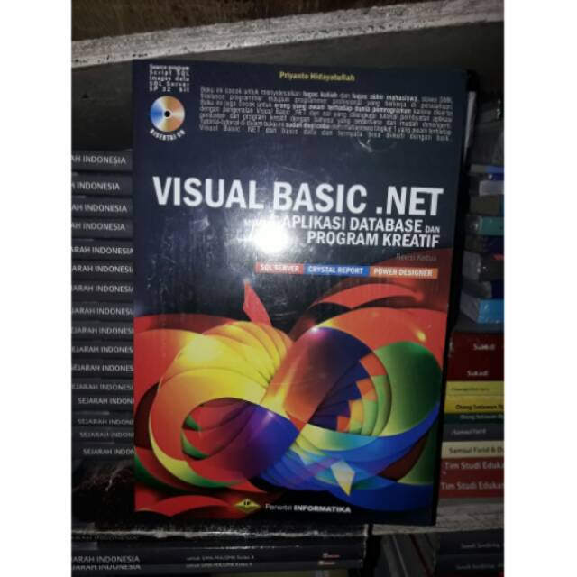 Jual Visual Basic.Net Membuat Aplikasi Database Dan Program Kreatif ...