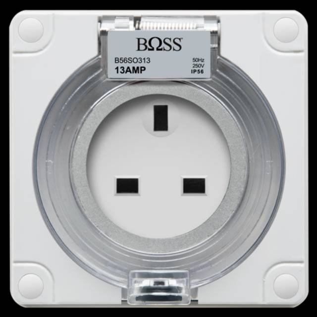 Jual Stop Kontak/Socket Outlet IP56 BOSS 3 Pin dan 4 Pin - B56SO210/313 ...