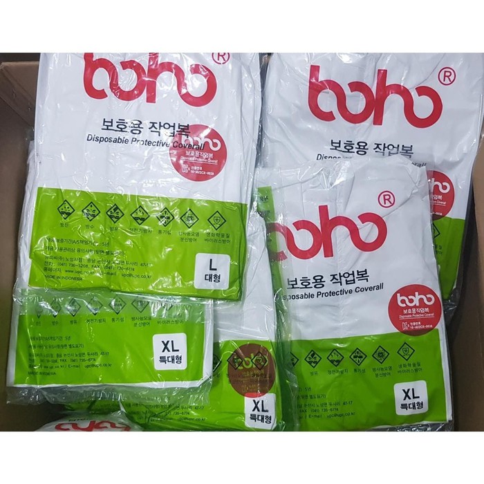Jual APD HAZMAT BOHO / HAZMAT / BAJU APD BOHO (MIN. 10 PCS) | Shopee ...
