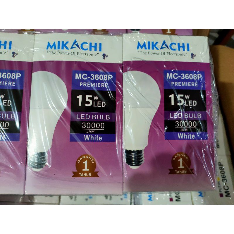 Jual lampu LED 15 Watt merk mikachi | Shopee Indonesia