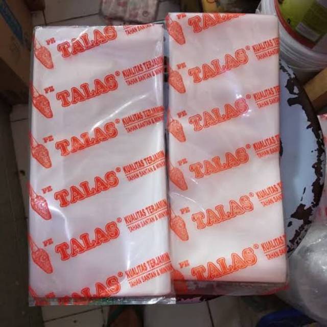 Jual Plastik Talas 12x25 (ukuran 1/2kg) | Shopee Indonesia
