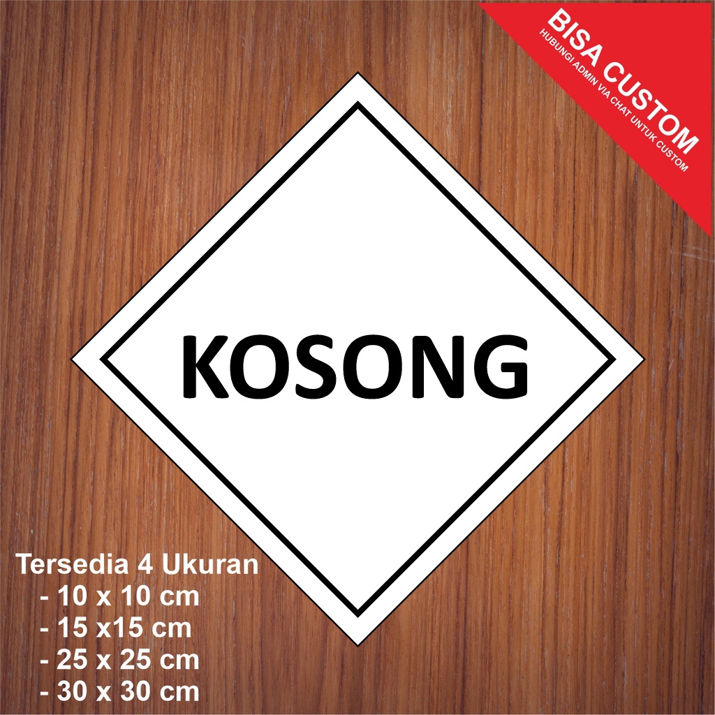 Jual Stiker Label K3 Kemasan Limbah B3 Kosong | Shopee Indonesia