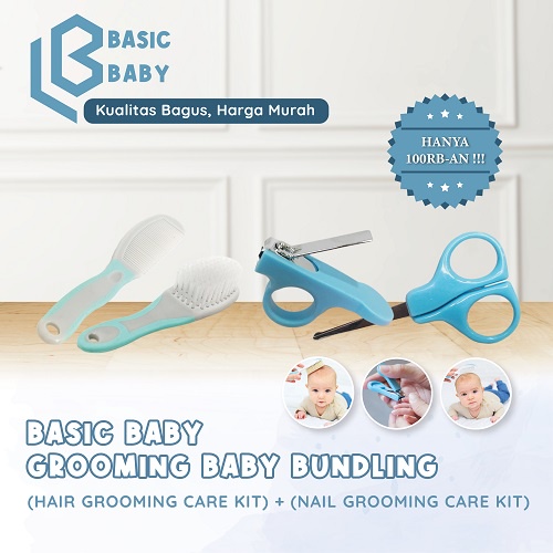 Jual Basic Baby Grooming Baby Bunding ( Hair Grooming Care Kit + Nail ...