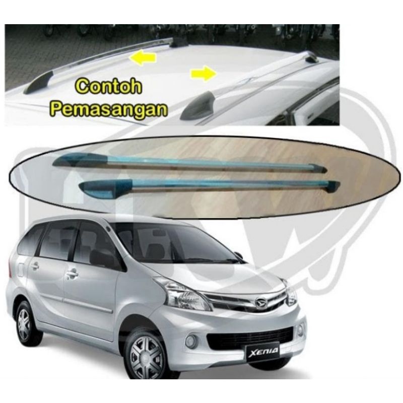 Jual Roof Rail atap kabin / kaki 2 chrome Toyota avanza OL | Shopee ...