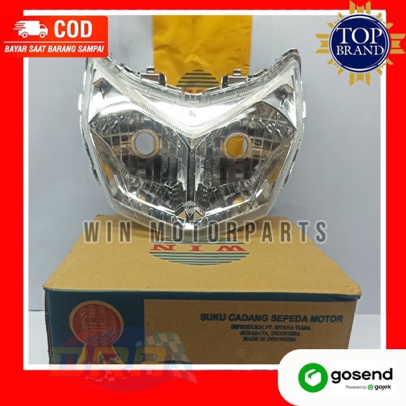 Jual Lampu Depan Supra X 125 FI 2014 2015 2016 2017 2018 | headlamp WIN ...