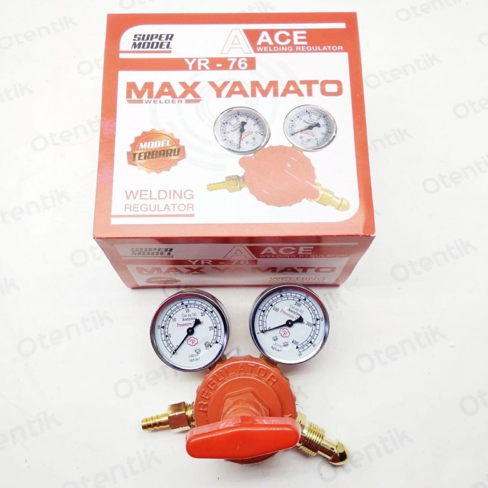 Jual REGULATOR ACITILIN YAMOTO MAX YR 76 - ACETYLENE GAS WELDING YR76 - REGULATOR LAS ACYTELENE ...