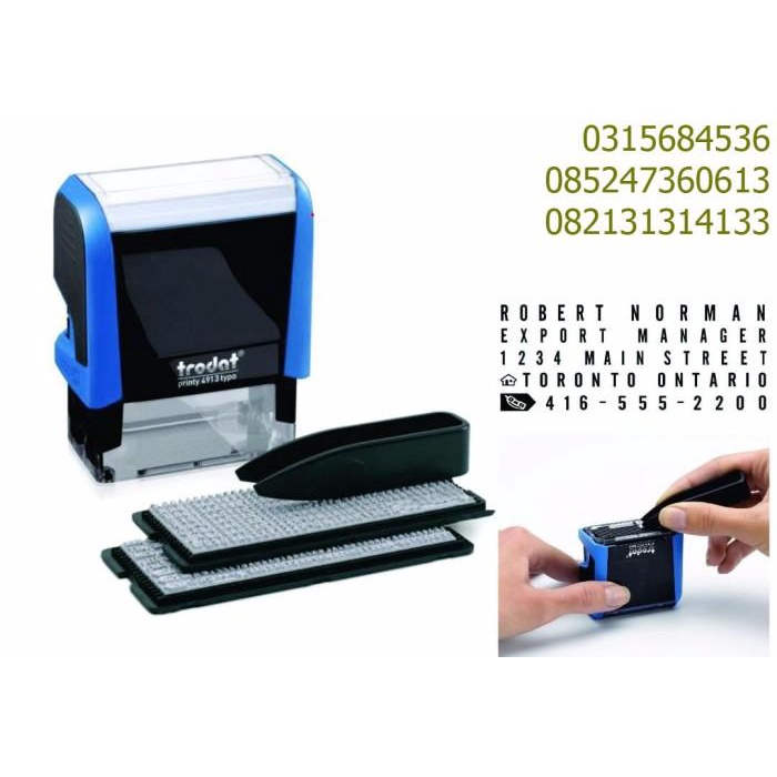 Jual Stempel Huruf Angka Stempel Bongkar Pasang Trodat 4913 Typo ...
