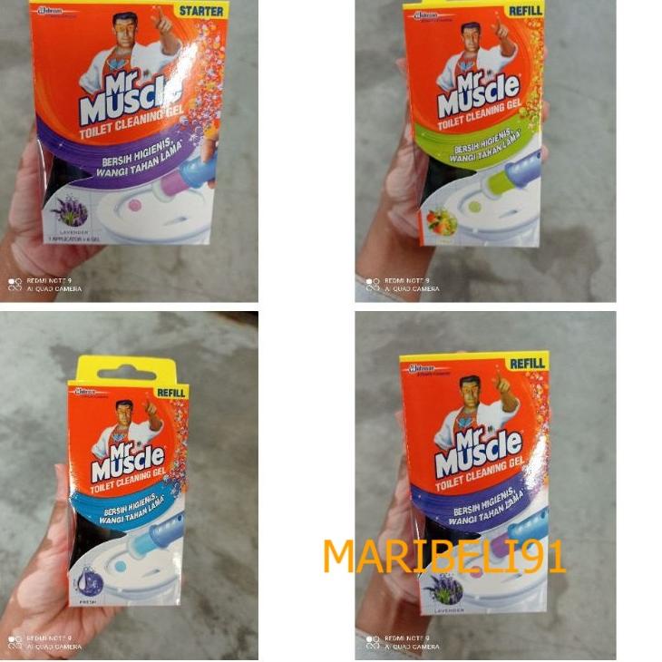 Jual Mr. Muscle Mr Muscle Muscle Toilet Cleaning Gel Lavender Reguler ...
