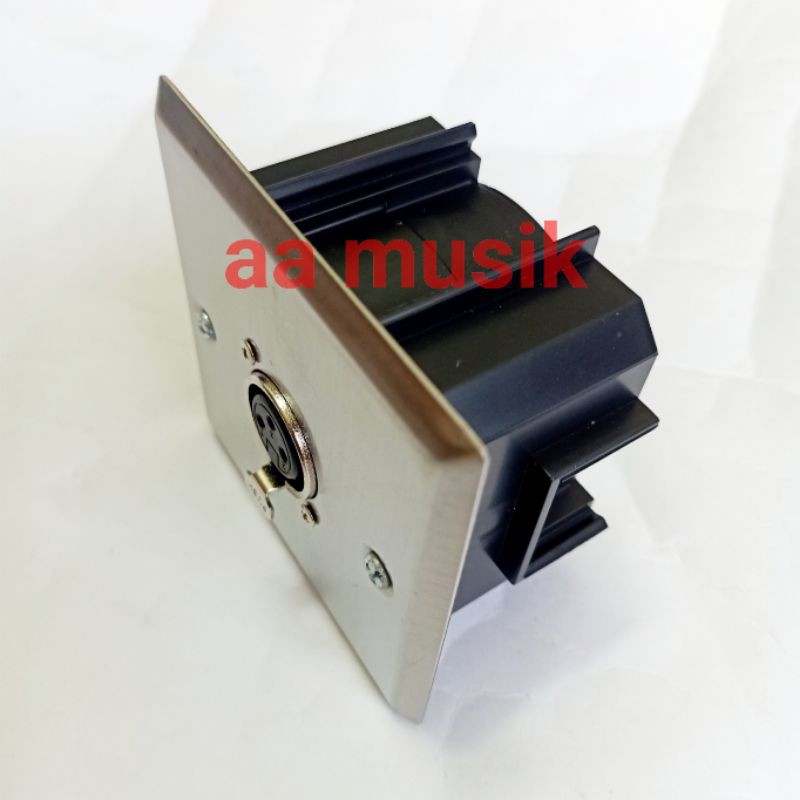 Jual PANEL MIC 1 CHANNEL TANAM TEMBOK PANEL BOX MIC JACK CANON | Shopee ...