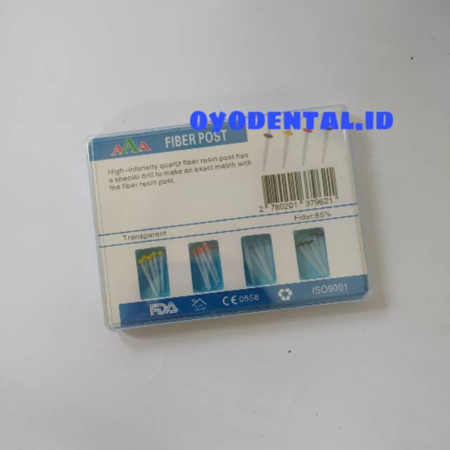 Jual Dental Fiber Post Pasak Gigi / pasak profilaksis / post core PSA ...