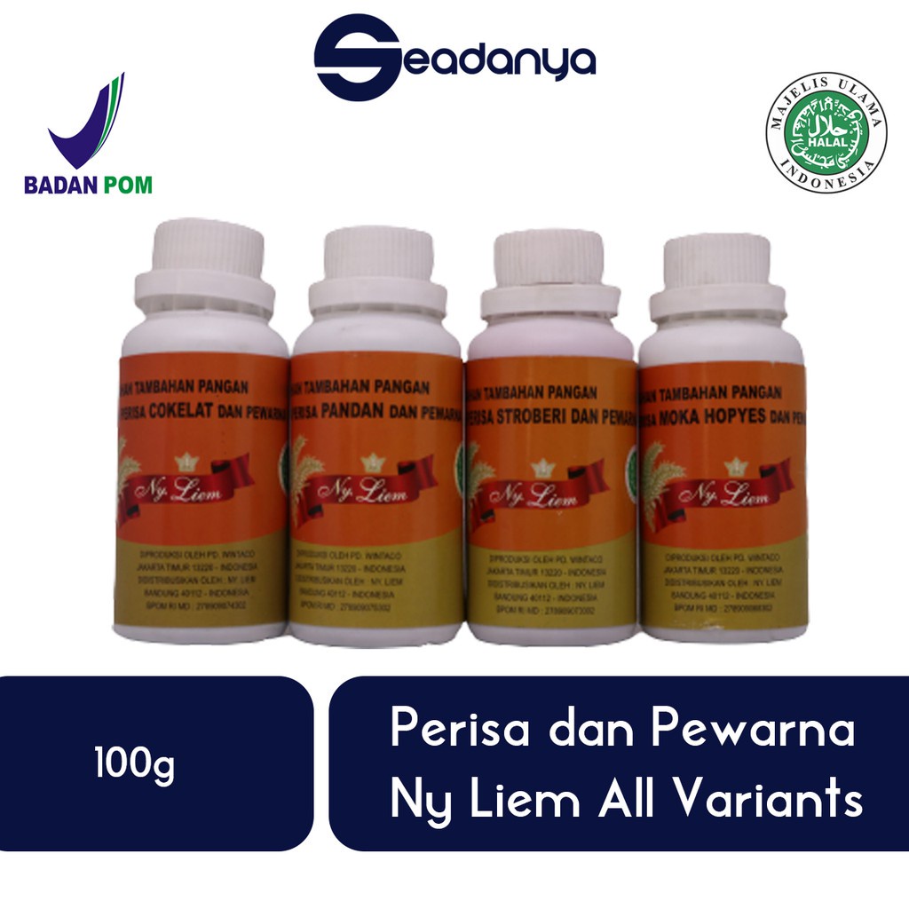 Jual Ny.Liem Pasta Semua Rasa Hopyes - Perisa dan Pewarna 100g- Halal ...