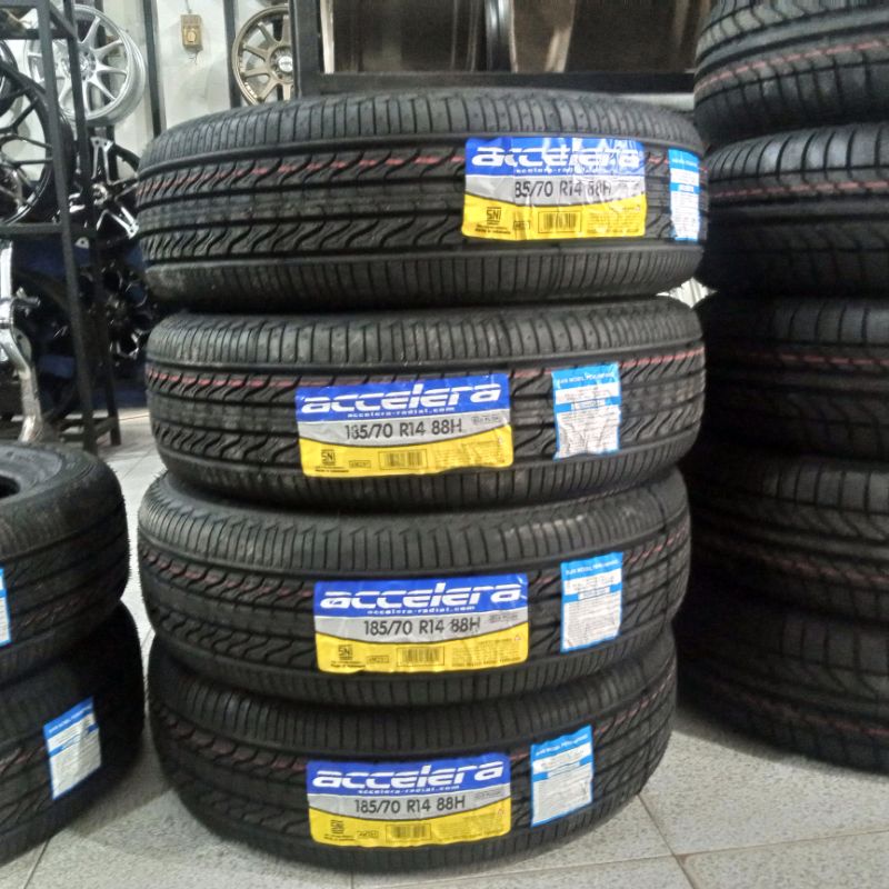 Jual Ban Mobil Ring 14 tubles accelera 185 70 r14 ecoplush ban mobil ...
