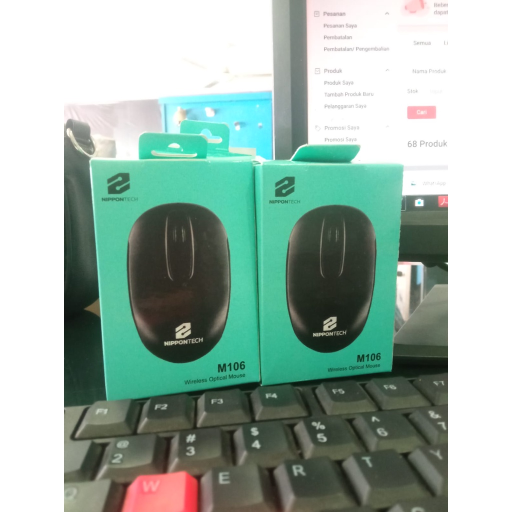 Jual Mouse Wireless Nippontech M106 Nippon Tech M106 Wireless Mouse ...