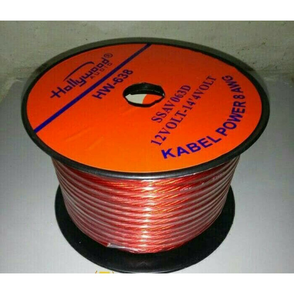 Jual Kabel Power 8 AWG Audio Mobil / Jumper Aki | Shopee Indonesia