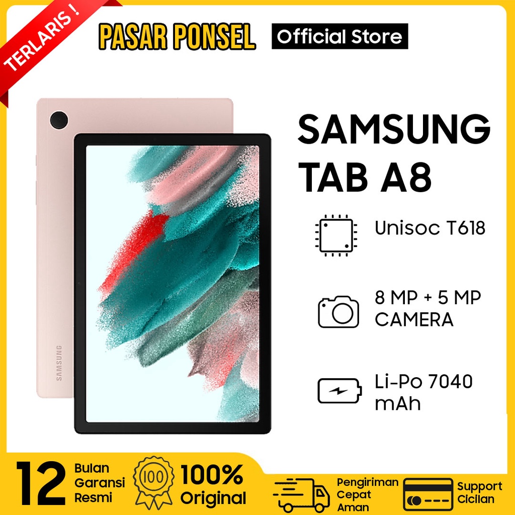 Jual SAMSUNG Galaxy Tab A8 LTE [4/128GB] - Garansi Resmi SEIN | Shopee ...