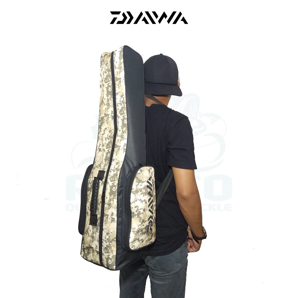 Jual Tas Pancing Daiwa Ransel Jumbo Loreng Ukuran 80cm 100cm 120cm ...
