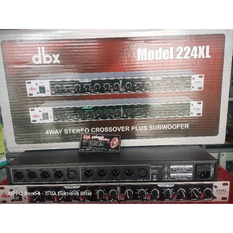 Jual crossover dbx 224xl + subwofer | Shopee Indonesia