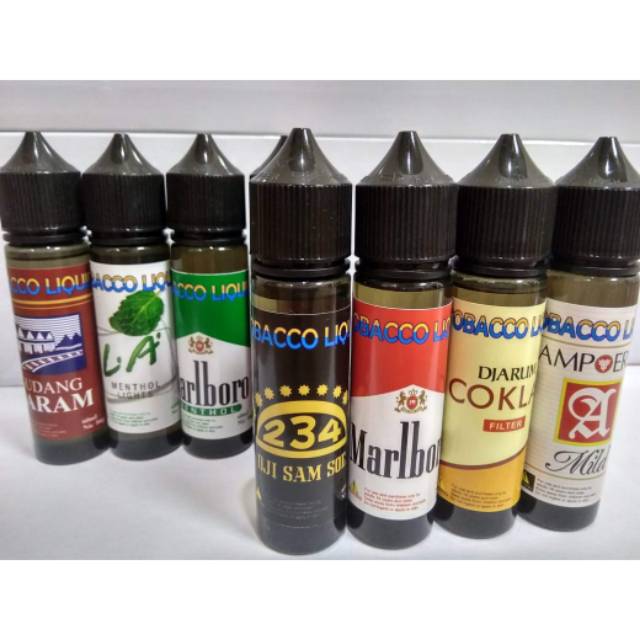 Jual New Premium Liquid Vapor rasa rokok 60ml 3mg | Shopee Indonesia