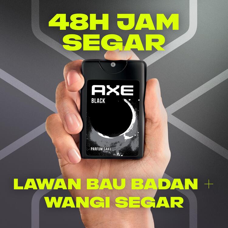 Jual Axe Pocket Fragrance Black Parfum Saku 17ml | Shopee Indonesia