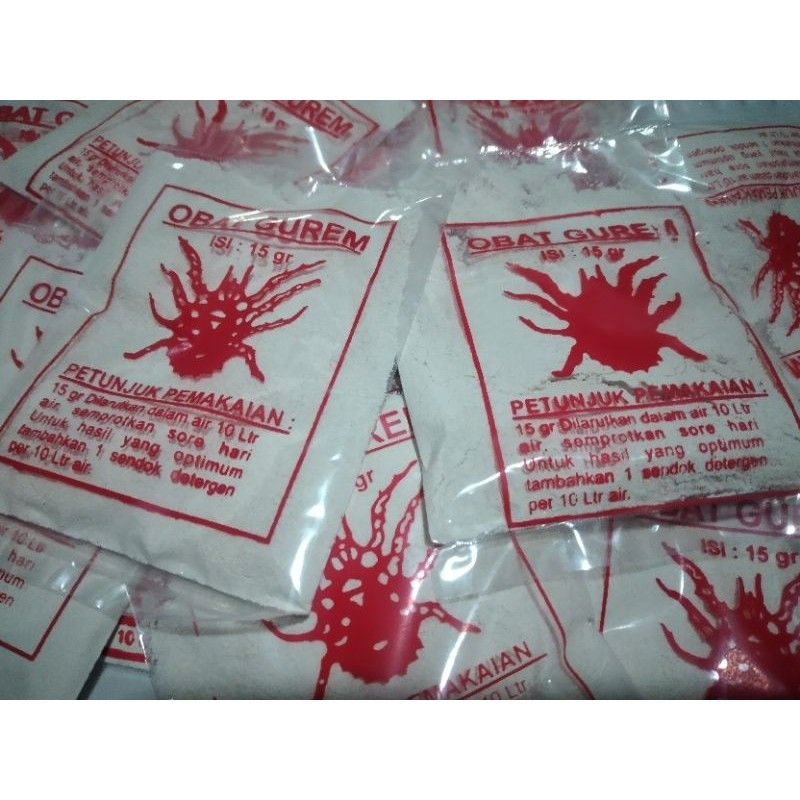Jual OBAT PEMBASMI GUREM DAN KUTU UNGGAS AYAM 15GR ORIGINAL AMPUH ...