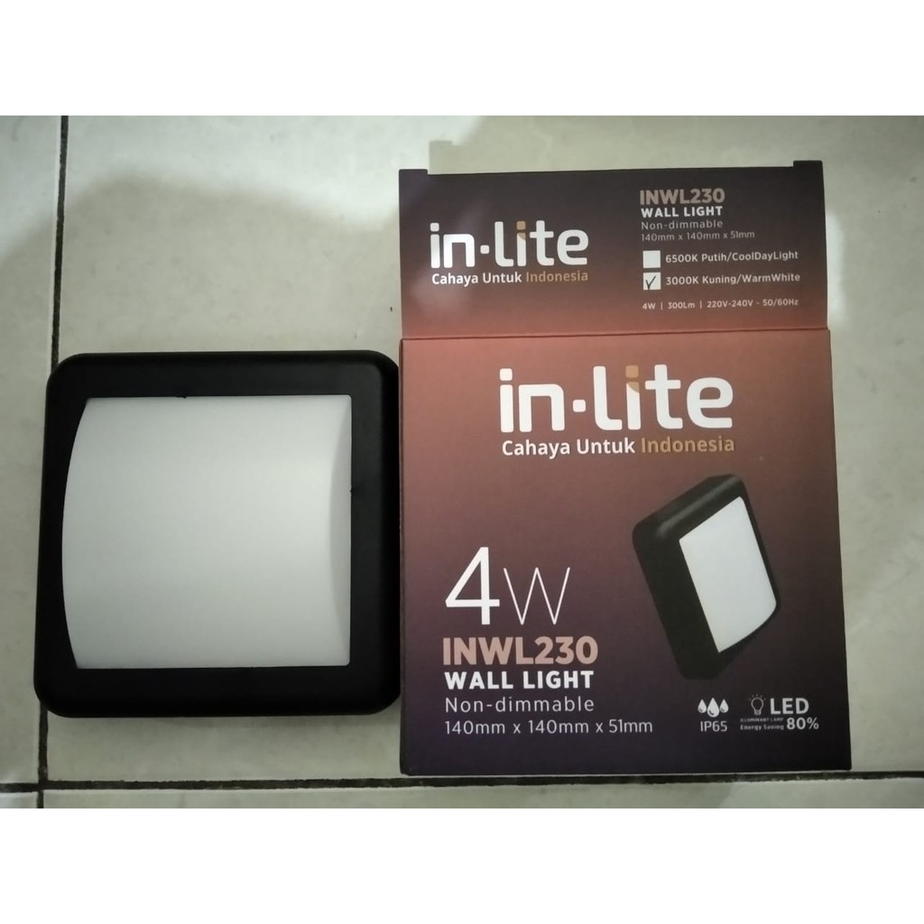 Jual INLITE Lampu Dinding LED / IN LITE LED Wall Light 4W - INWL230 ...