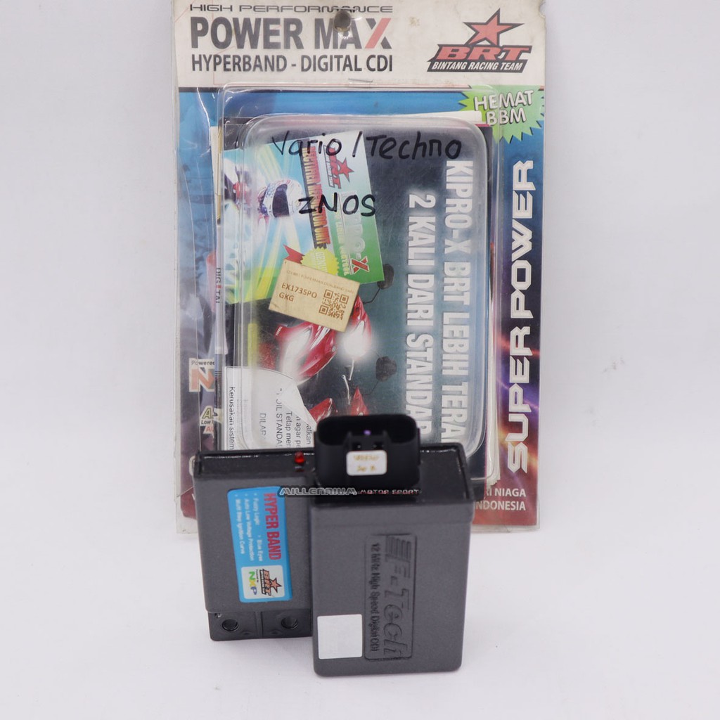 Jual CDI BTR POWER MAX Racing VARIO TECHNO - HIPER BAND | Shopee Indonesia