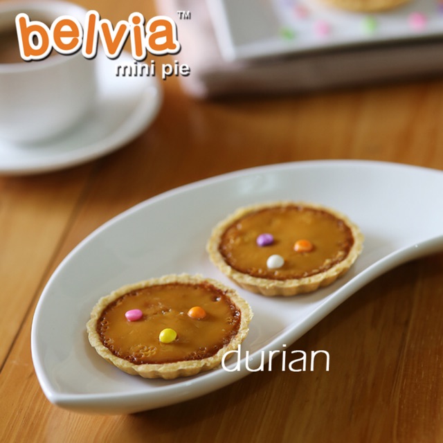 Jual Belvia Mini Pie Paket Durian 24pcs | Shopee Indonesia