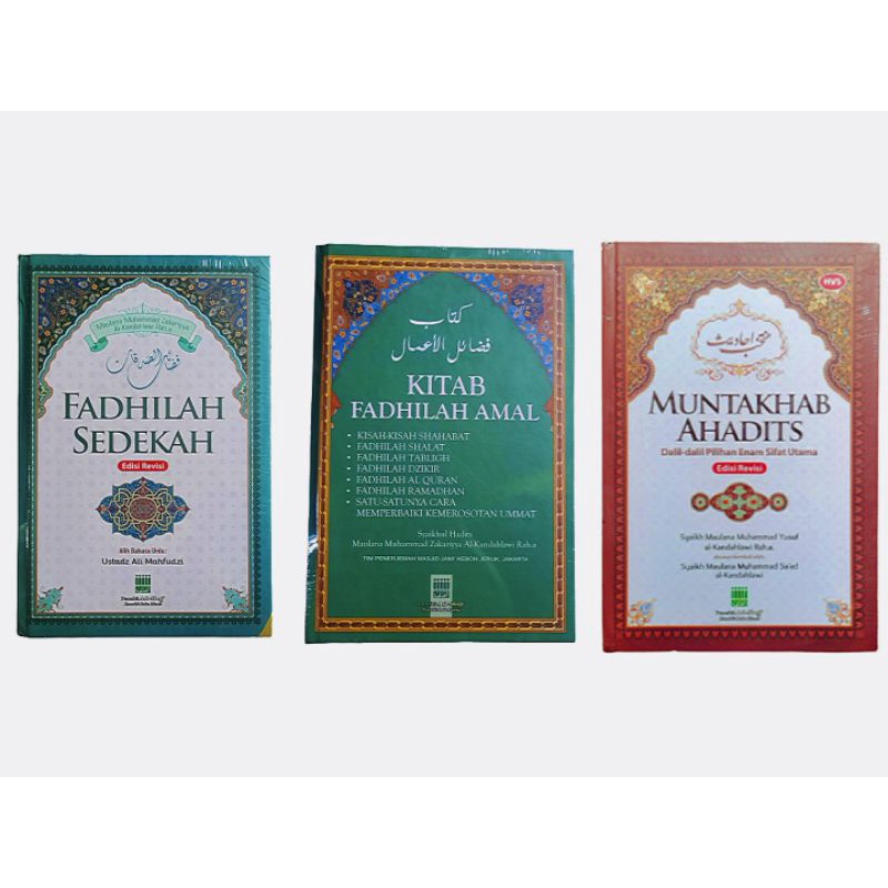 Jual BUKU AGAMA ISLAM BUKU KITAB PAKET 3 BUKU KITAB FADHILAH AMAL ...
