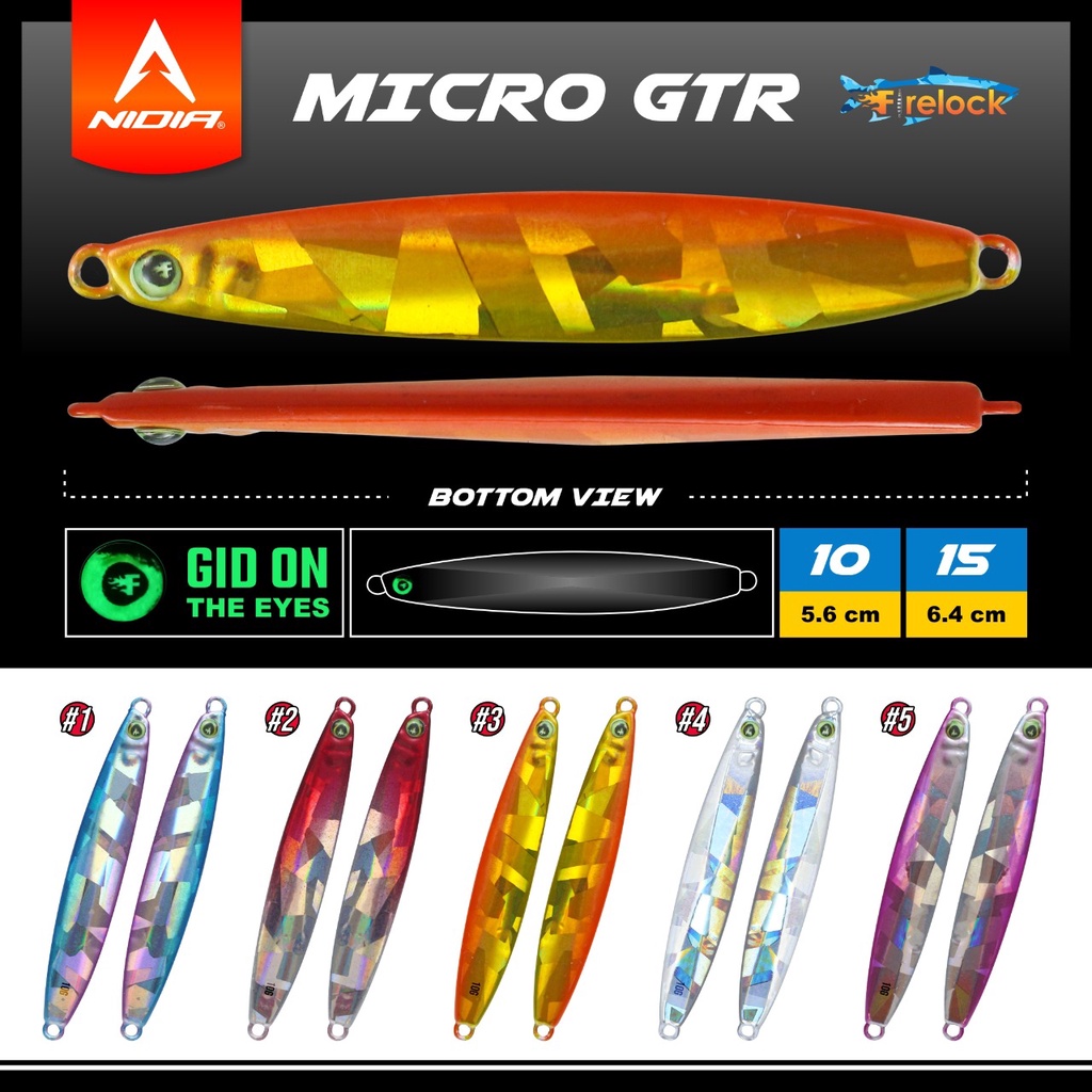 Jual Micro jig 10 Gram dan 15 Gram untuk Micro Jigging dan Cast Jig ...