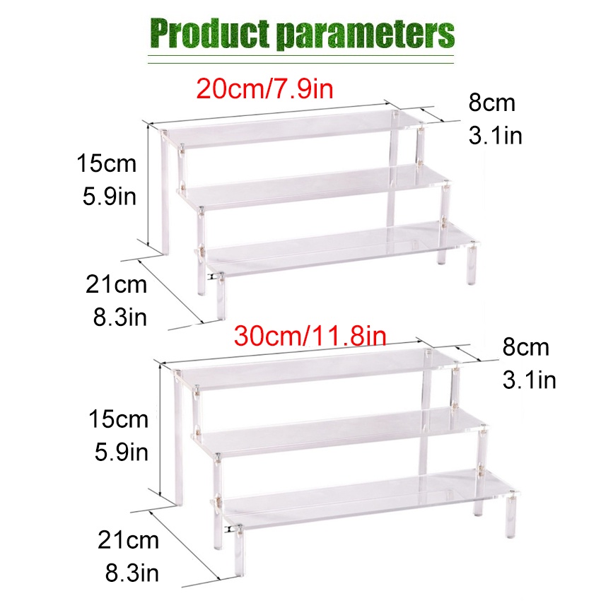 Jual Rak Stand Display 3 Tingkat Bahan Akrilik Untuk Action Figures ...