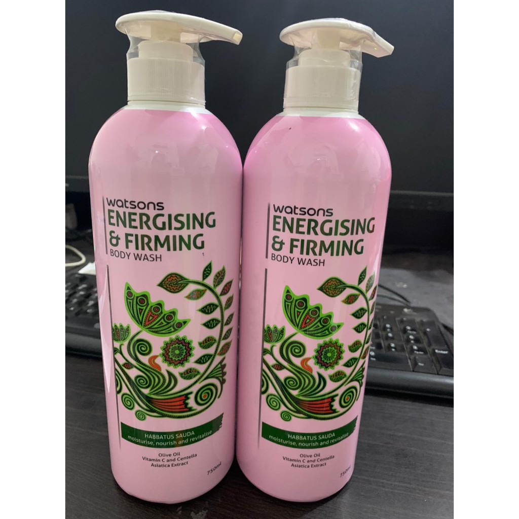 Jual WATSONS ENERGIZING & FIRMING BODY WASH 1 L / SABUN MANDI WATSONS ...