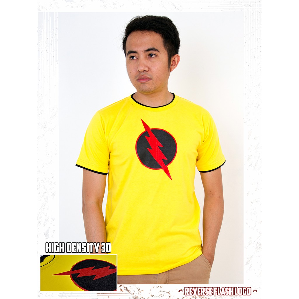 Jual KAOS BAJU Reverse Flash High Density 3D ( TIMBUL ) | Shopee Indonesia
