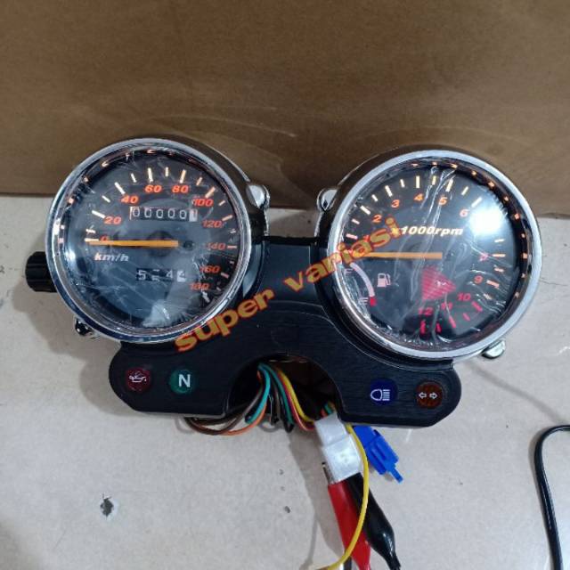 Jual spidometer speedometer rx king new komplit 2007-2009 kilometer rx ...