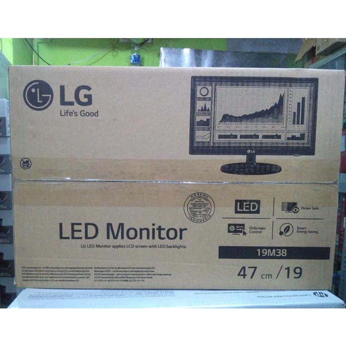 Jual #####] LED MONITOR LG 19M38 | Shopee Indonesia