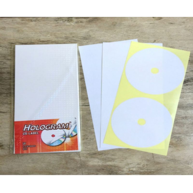 Jual Label Stiker CD/DVD HVS Isi 100 | Shopee Indonesia
