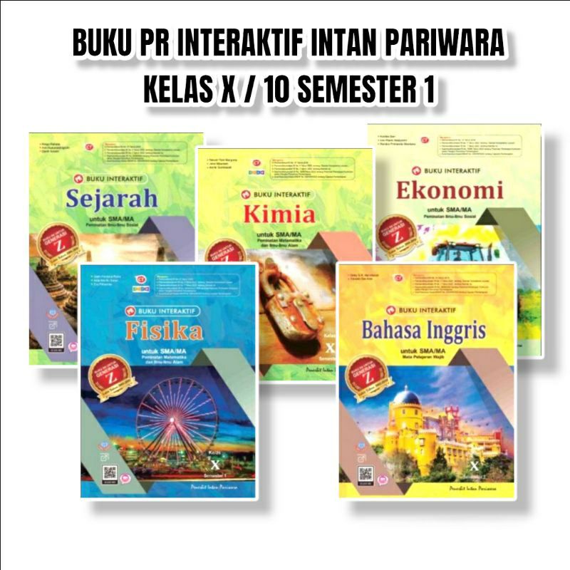 Jual Buku kunci jawaban lks pr interaktif kelas 10 semester 1 tahun 2022 intan pariwara | Shopee ...
