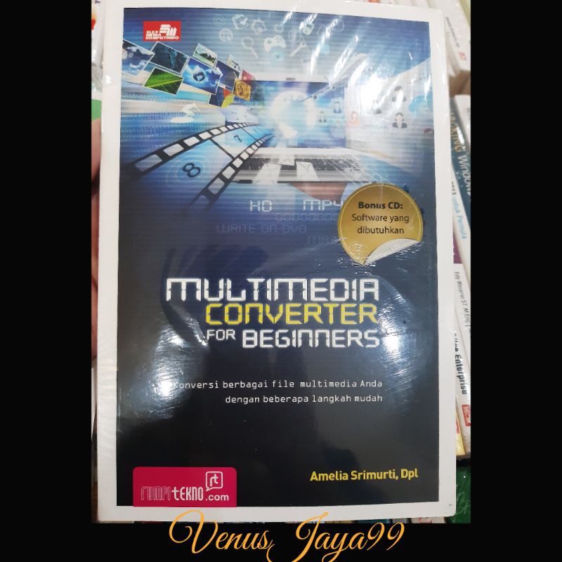 Jual BUKU KOMPUTER MULTIMEDIA CONVERTER FOR BEGINNER | Shopee Indonesia