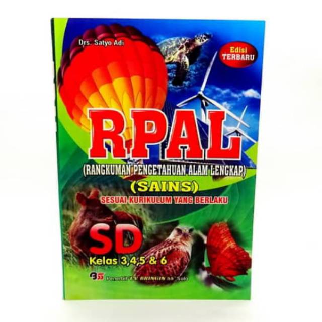 Jual Buku rangkuman pengetahuan alam lengkap/buku RPAL/buku pengetahuan ...