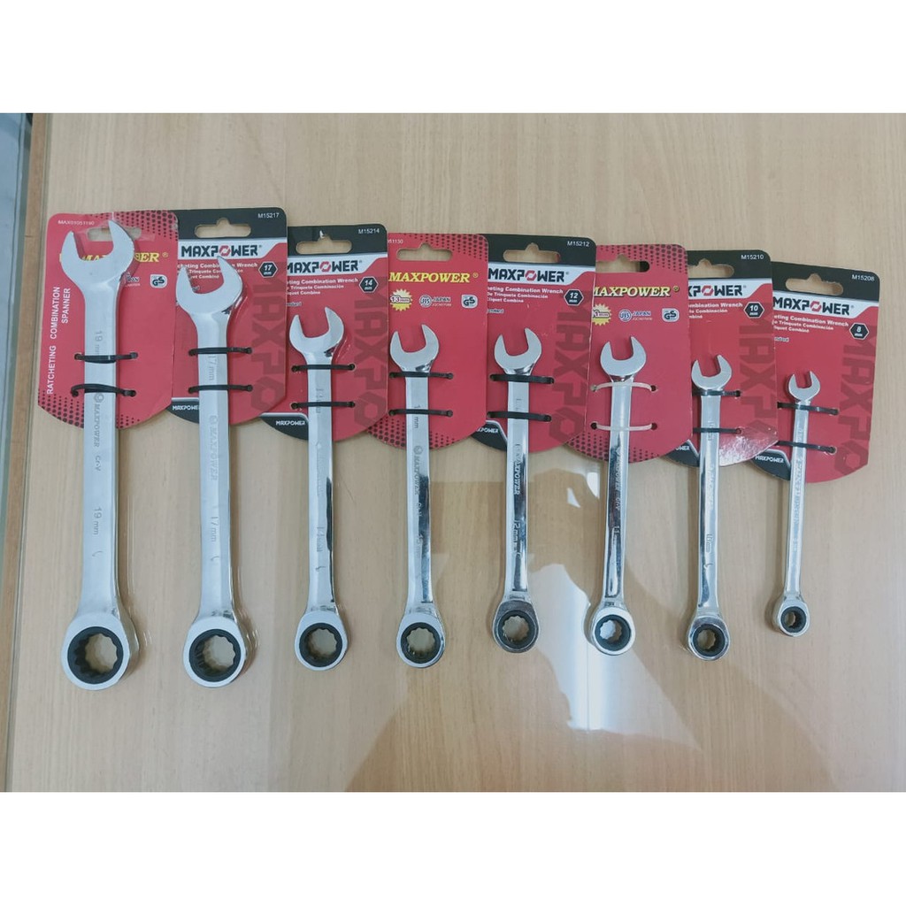 Jual Maxpower Ratcheting Combination 19mm | Shopee Indonesia