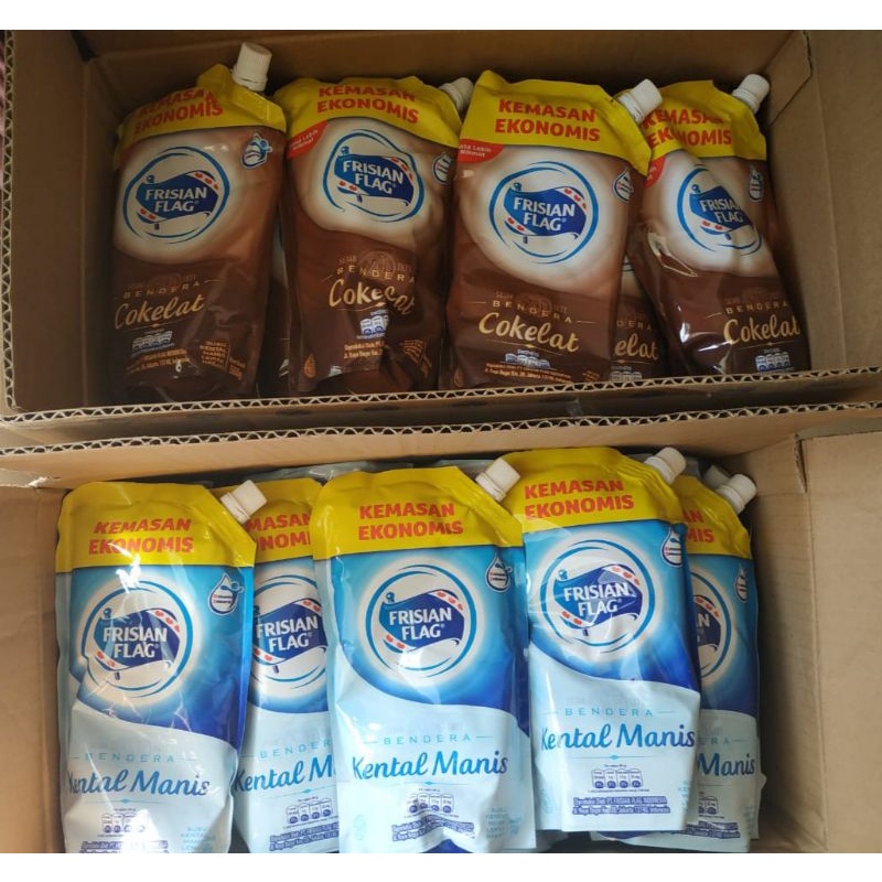 Jual Frisian Flag susu kental manis 545 gr | kaleng 370gr | Shopee ...