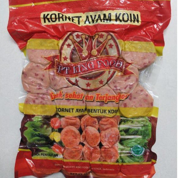 Jual KING FOOD Kornet Ayam Koin 450 gram | Shopee Indonesia